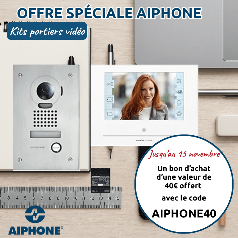 [130413 - Aiphone] Portier vidéo JOS1VW wifi avec moniteur 7"